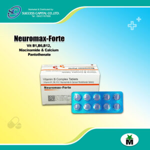 Neuromax-Forte Tablet (Vit B1,B6, B12, Niacinamide & Calcium ...